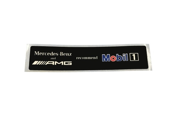 NeedsWings Performance Products. Mobil1 Oil Sticker